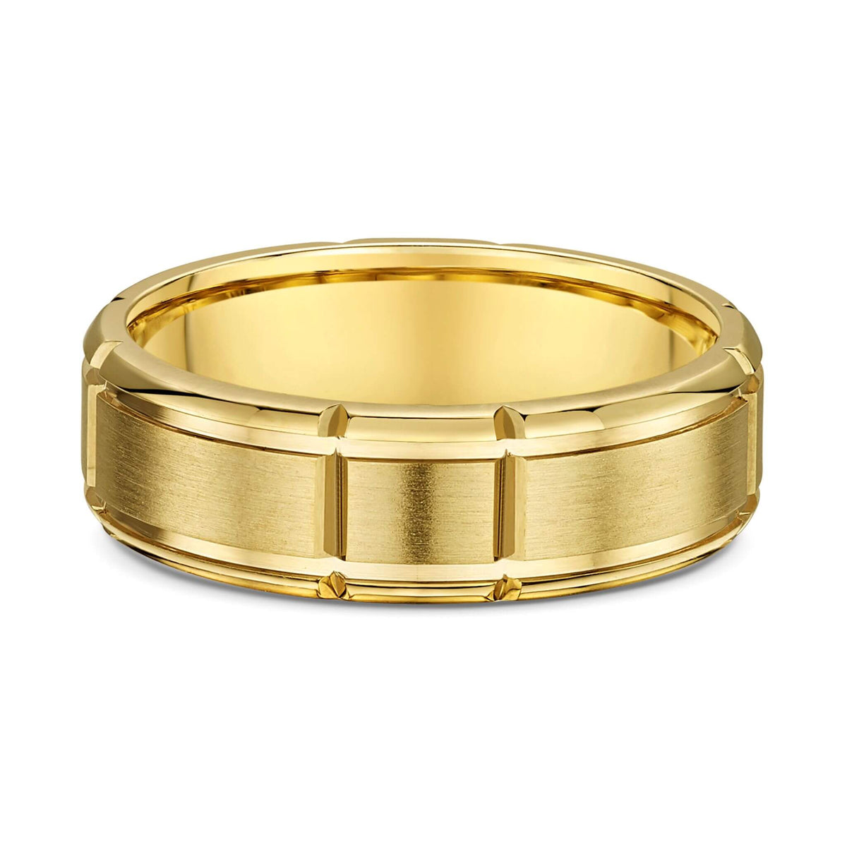 Dora Made to Order: Men's Brushed & Polish Ring – Grounds Jewellers